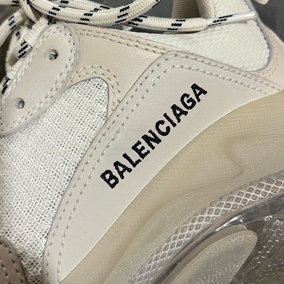Balenciaga | Shoes | Balenciaga Triple S Clear Sole Sneaker | Poshmark